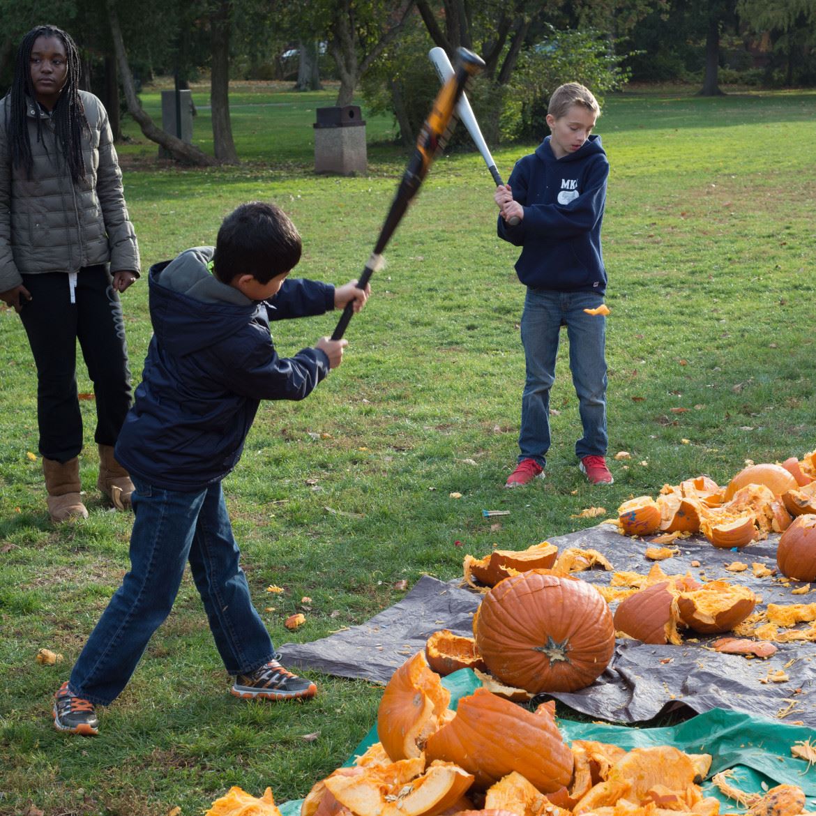 Pumpkin Smash is a Smash Hit - The Village Green
