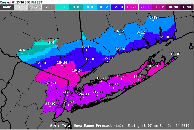 Latest Update on the 'Historic' Blizzard of 2016: All Over But the ...
