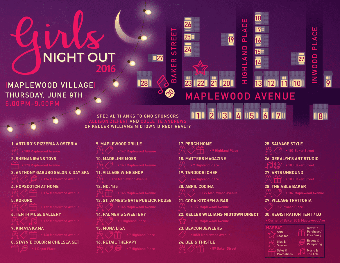 Ready for Maplewood Village Girls Night Out? Plan Your Route Now! - The ...