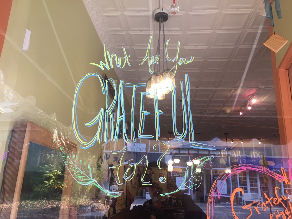 What Are You Grateful For? 5th Gratitude Graffiti Project Returns to ...