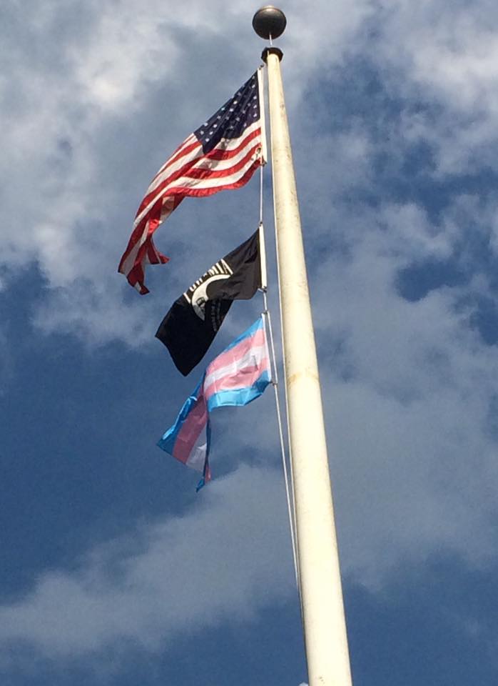 VIDEO, PHOTOS: Transgender Flags Fly Over South Orange, Maplewood - The ...