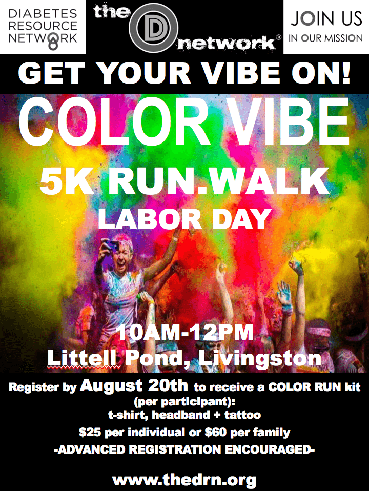 Diabetes Resource Network to Host Color Run 5K September 4 - The ...