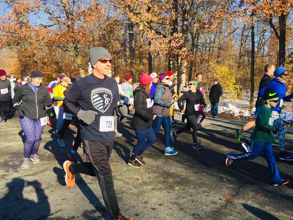 Snow and Stilts Don’t Slow Down Seth Boyden PTA’s Turkey Trot & Fun Run ...