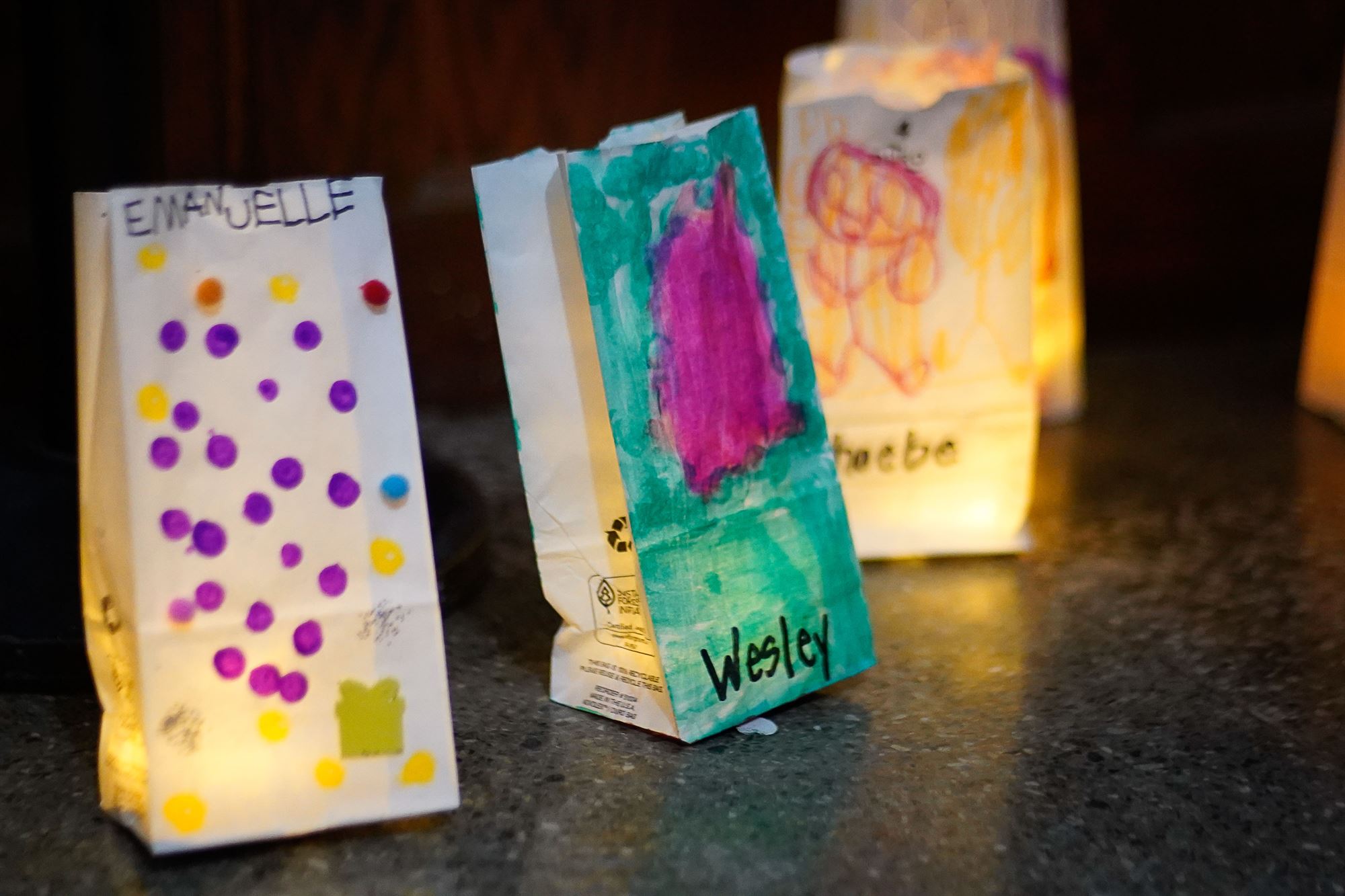 MLK Luminary Decorating Party at SOPAC January 4 - The Village Green