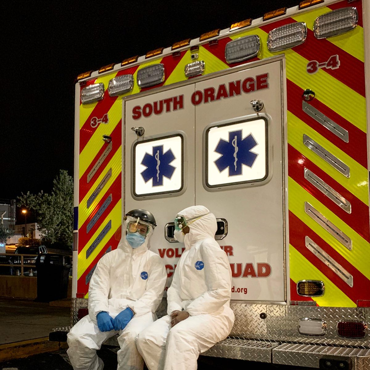 PHOTOS: Scenes from the South Orange Rescue Squad Responding to COVID ...