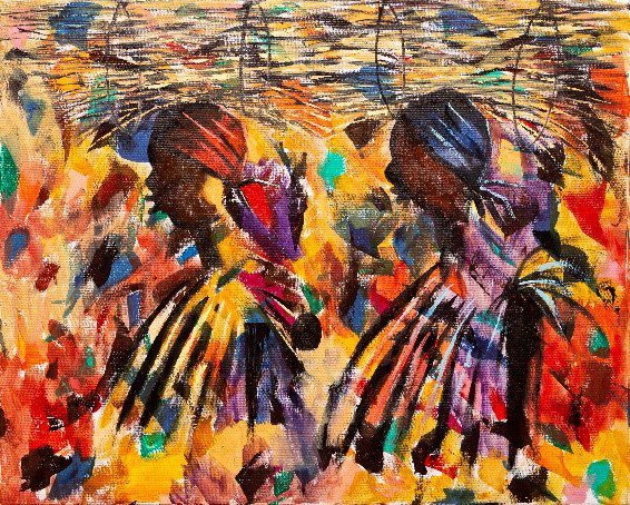 Chishimba Art Exhibit Continues at Maplewood Memorial Library - The ...