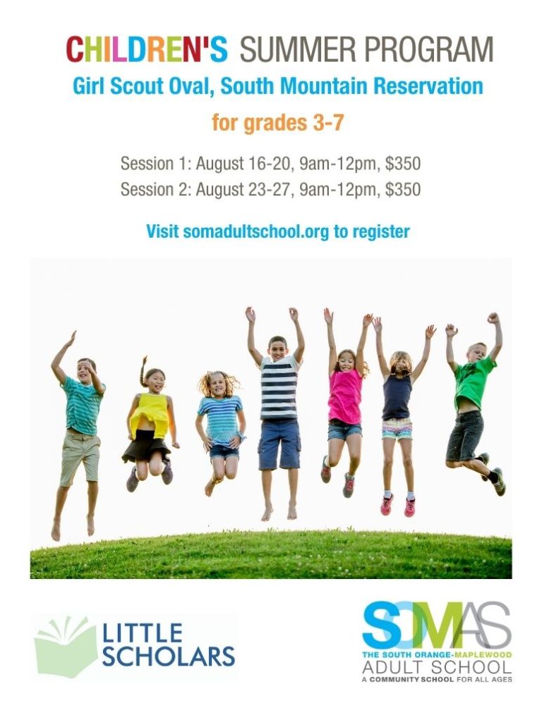 Register Now for The South Orange-Maplewood Adult School’s Children’s ...