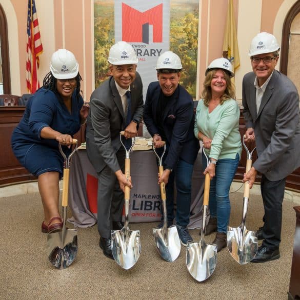 PHOTOS: At Long Last, Maplewood Breaks Ground on Main Library $20M ...