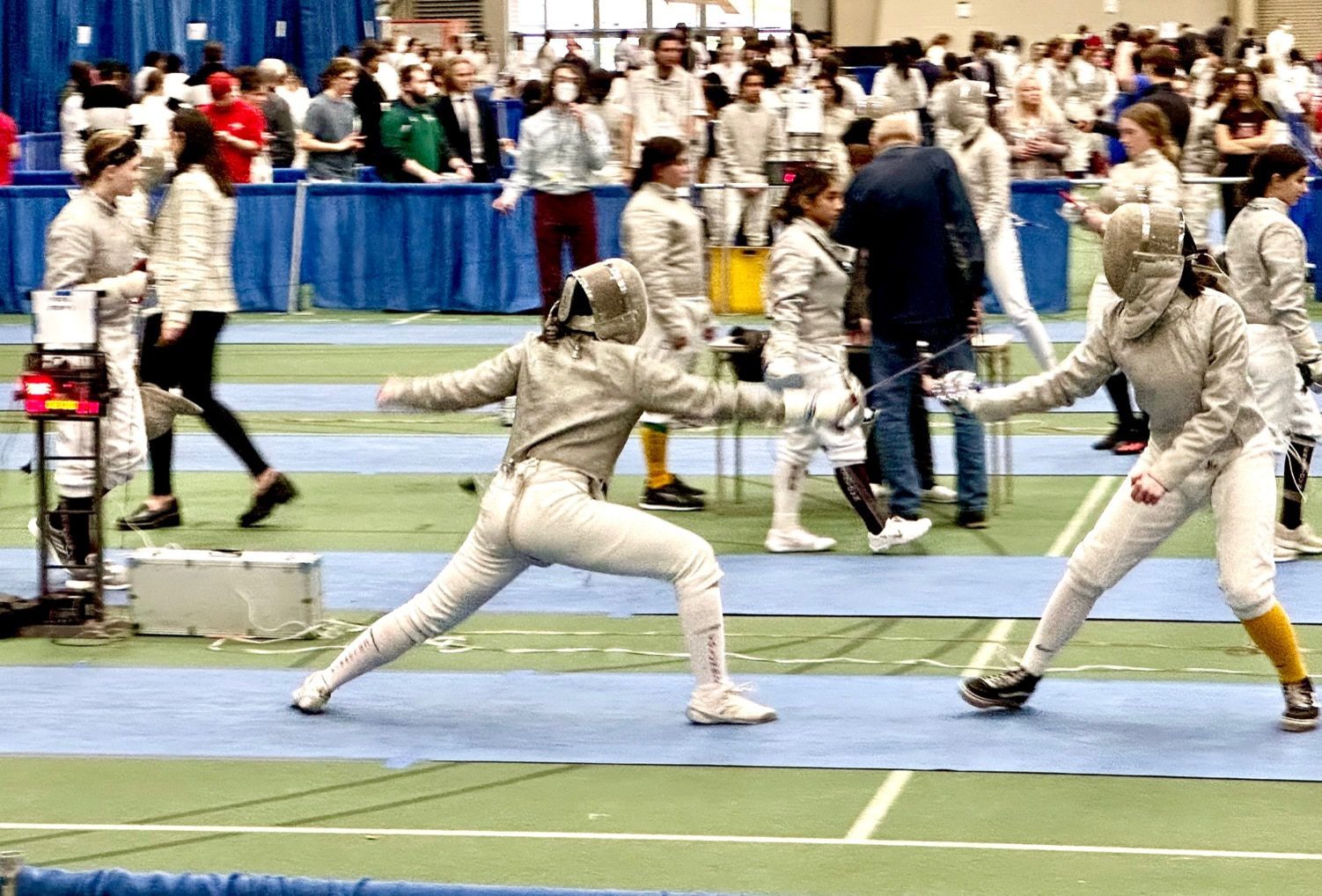 Columbia High Girls Fencing Takes 3rd at Santelli, Boys Take 11th at ...