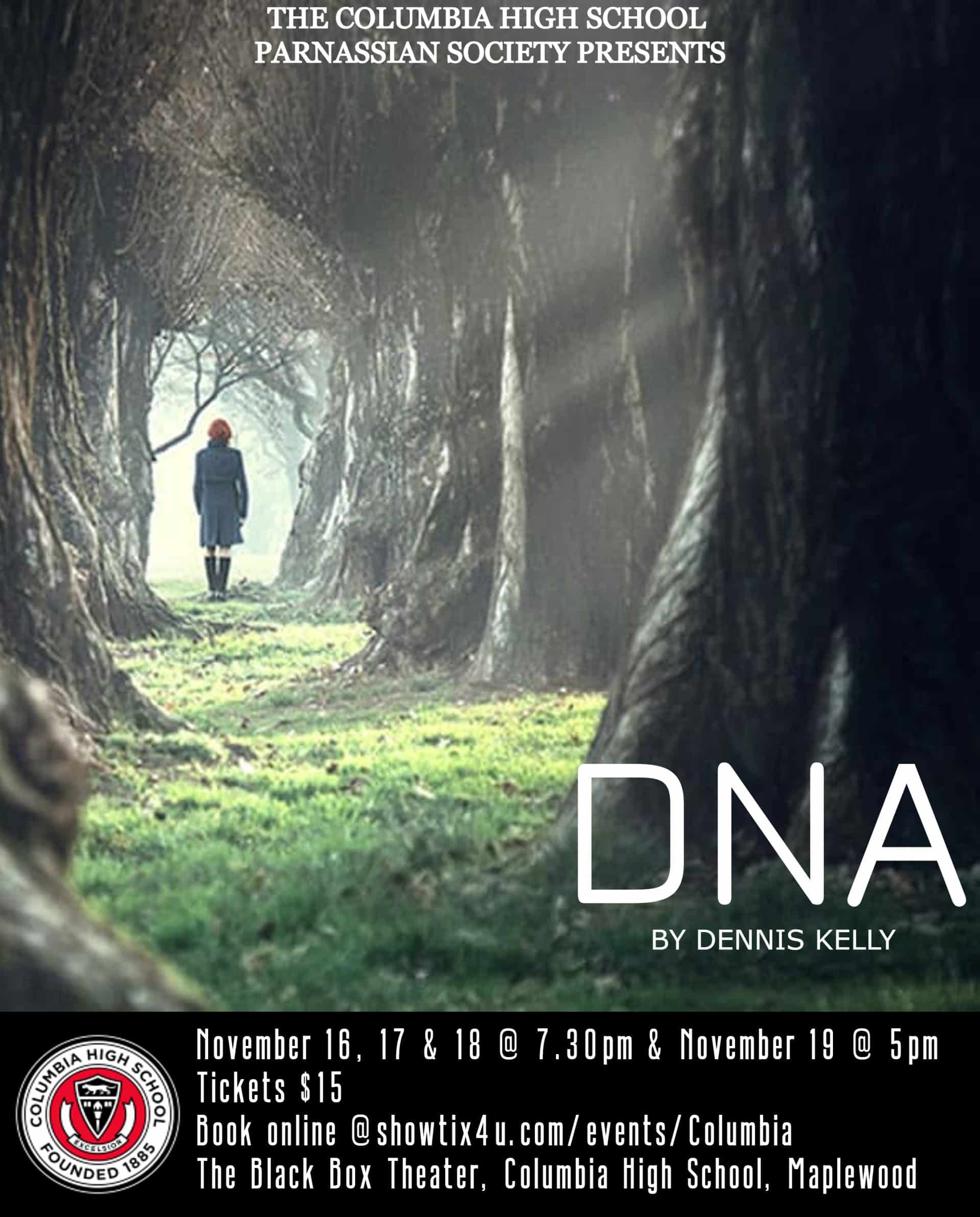 Columbia High School Parnassian Society To Present Fall Drama 'DNA ...