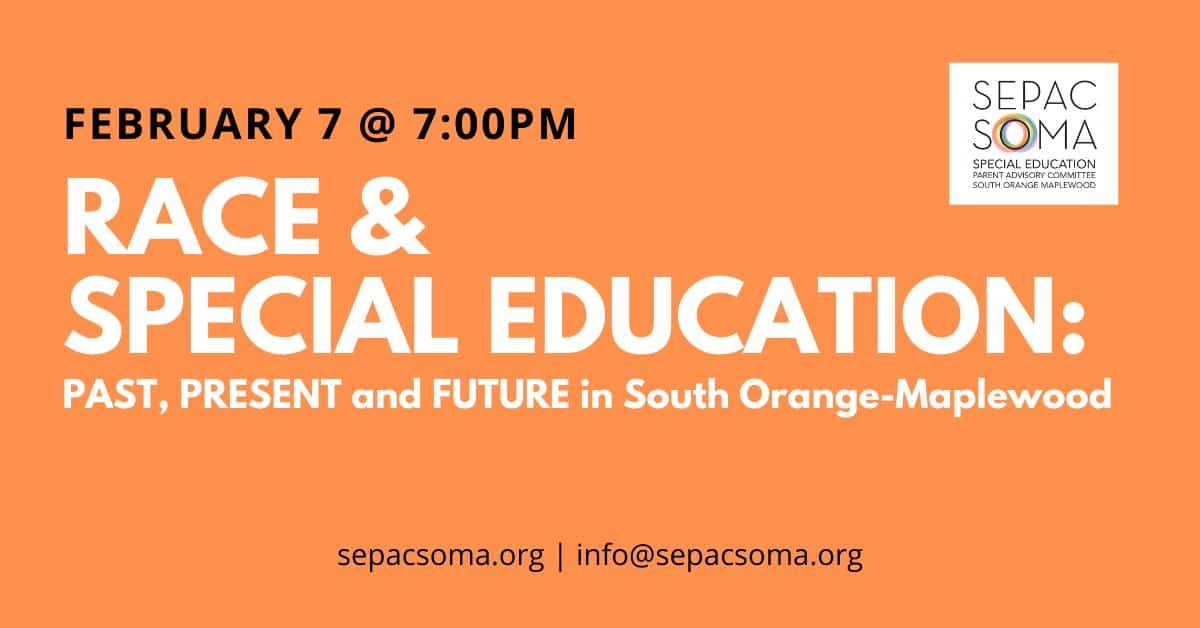 SEPAC Hosts 'Race and Special Education in SOMA: Past, Present, Future ...