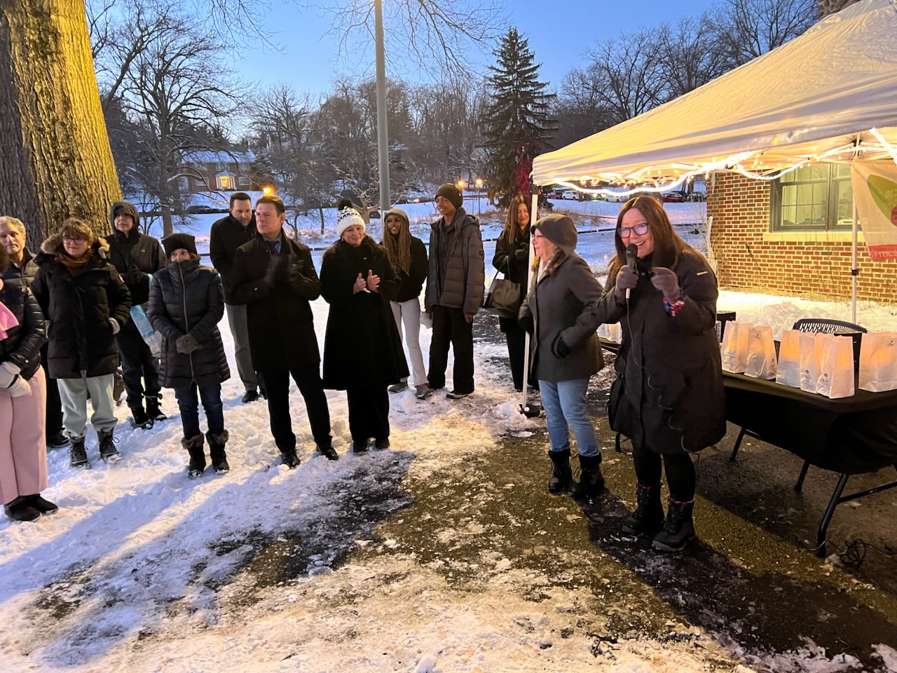 Lighting up the Night in Meadowland Park to Celebrate MLK, Jr. Day ...