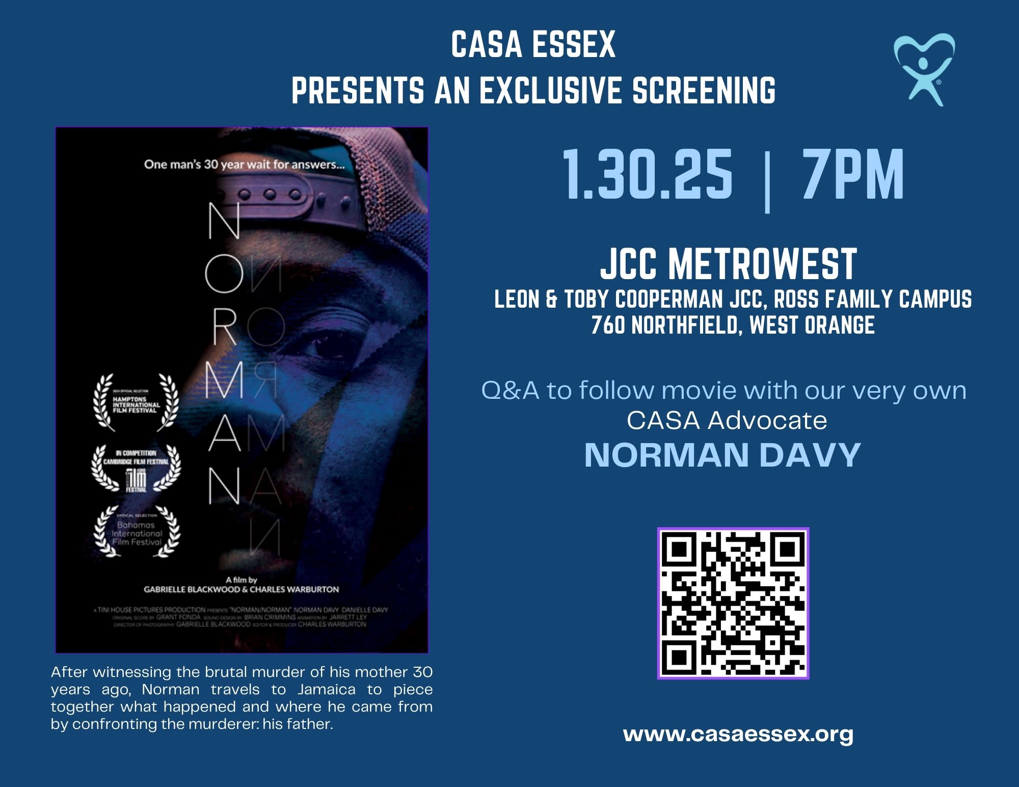 'Norman/Norman' Documenting Local Man's Story of Domestic Violence Debuts Jan 30 at JCC ...