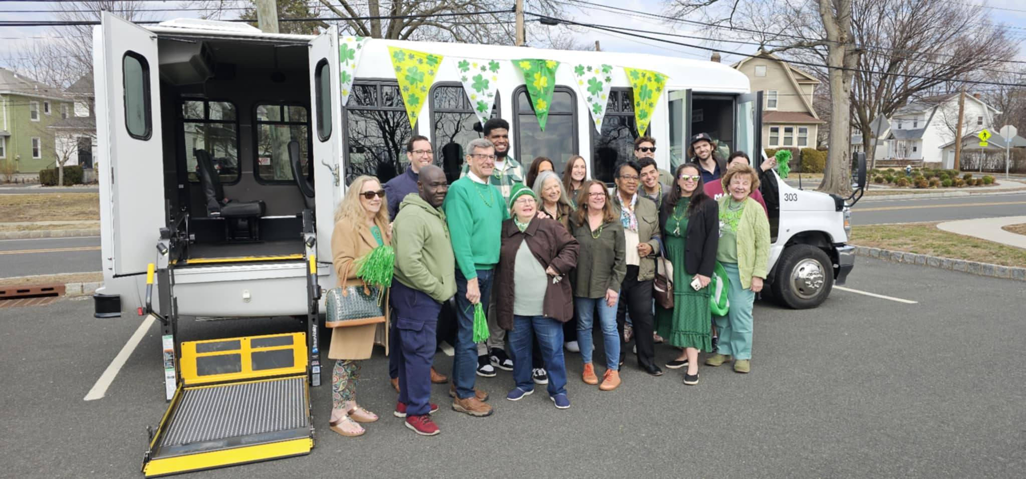 It's Electric! Maplewood Unveils ADA Compliant Senior Bus - The Village ...