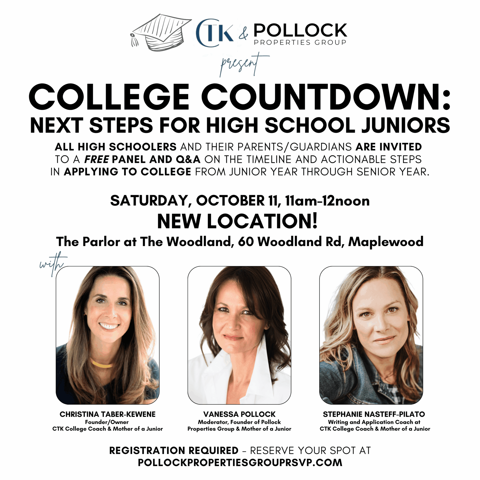 It's Back to School Time with Pollock Properties Group Offering the College Countdown, New ...