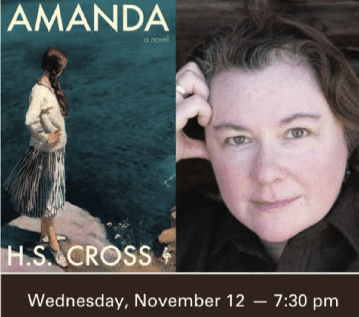 Author H.S. Cross to Host Reading from Acclaimed Novel 'Amanda' at ...