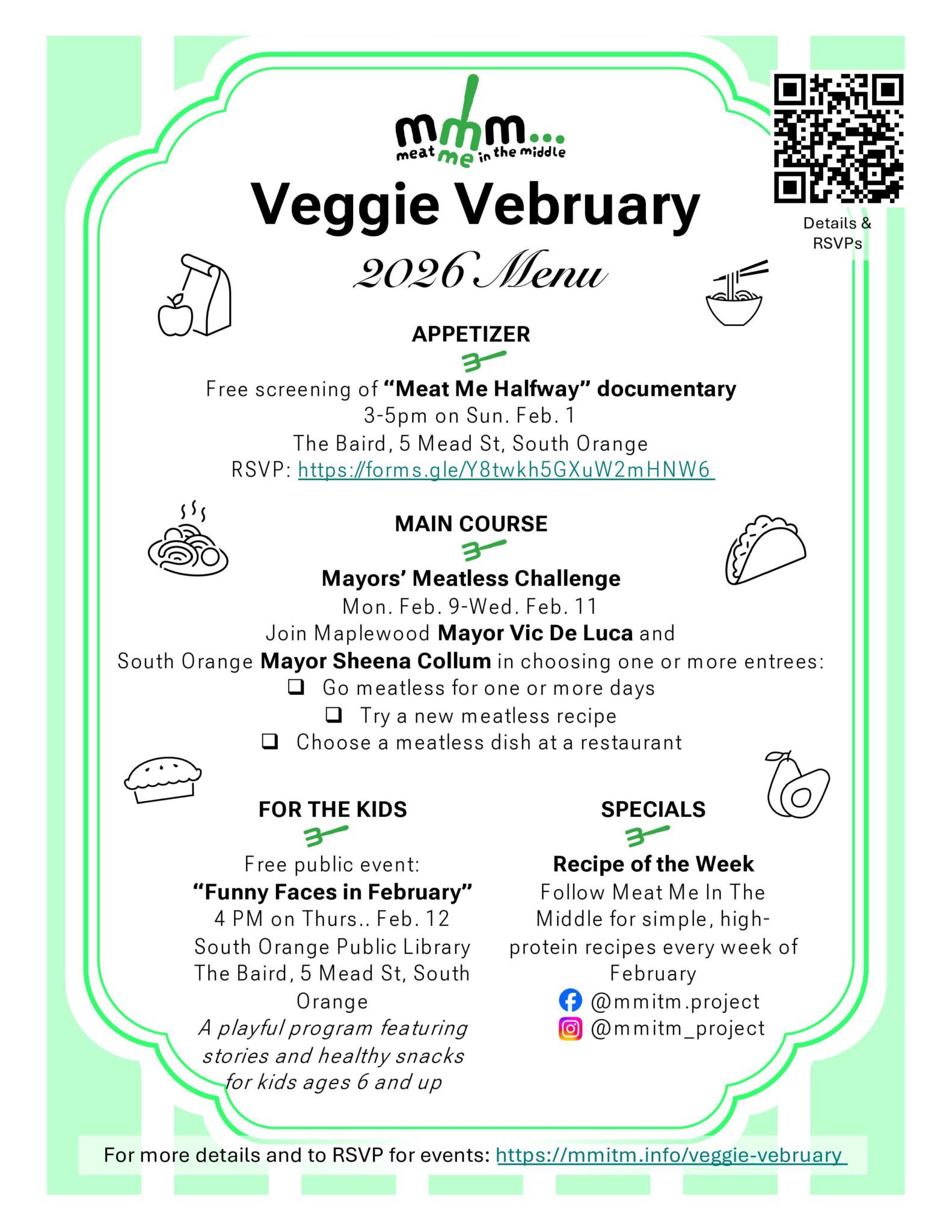 South Orange-Maplewood to Celebrate 'Veggie Vebruary' - The Village Green