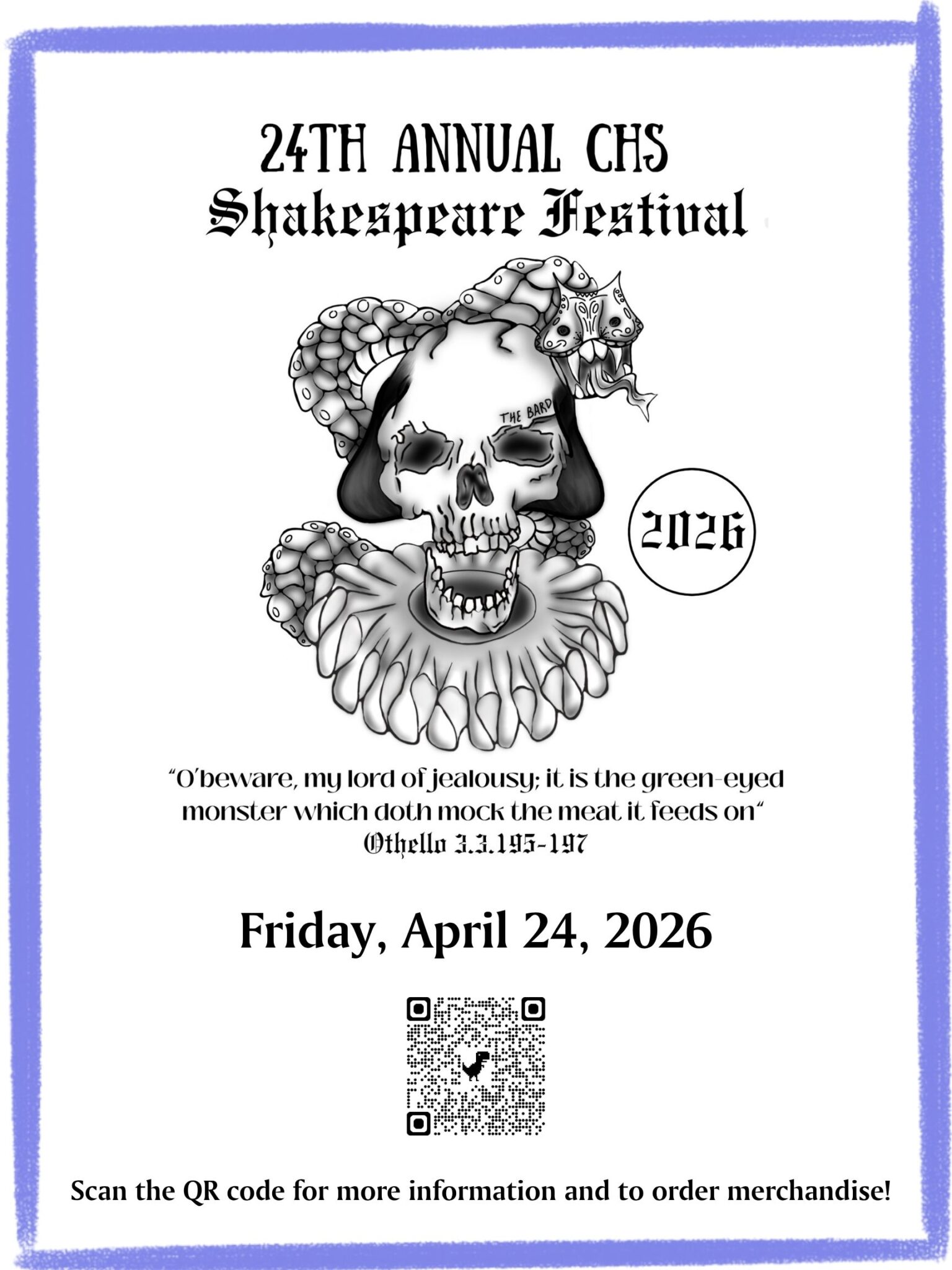 24th Annual Columbia High Shakespeare Festival Is Friday, April 24 ...