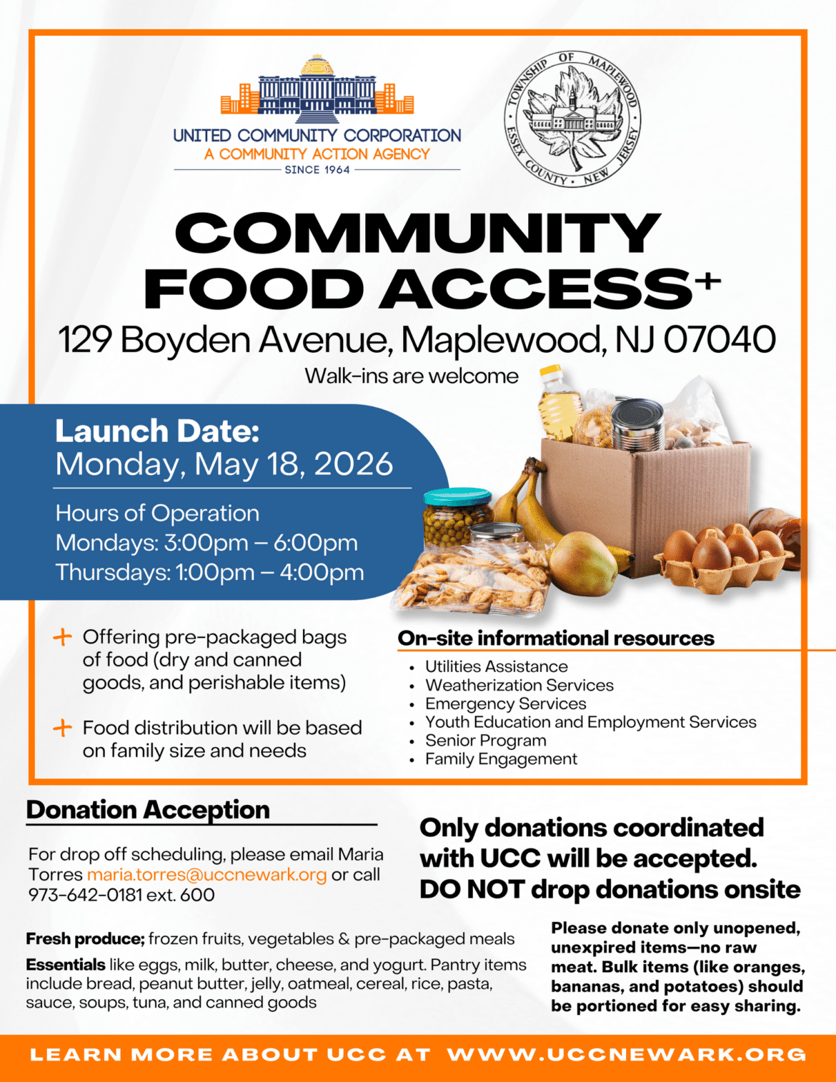 Maplewood Pivots From Community Food Shed to New Program & Distribution ...